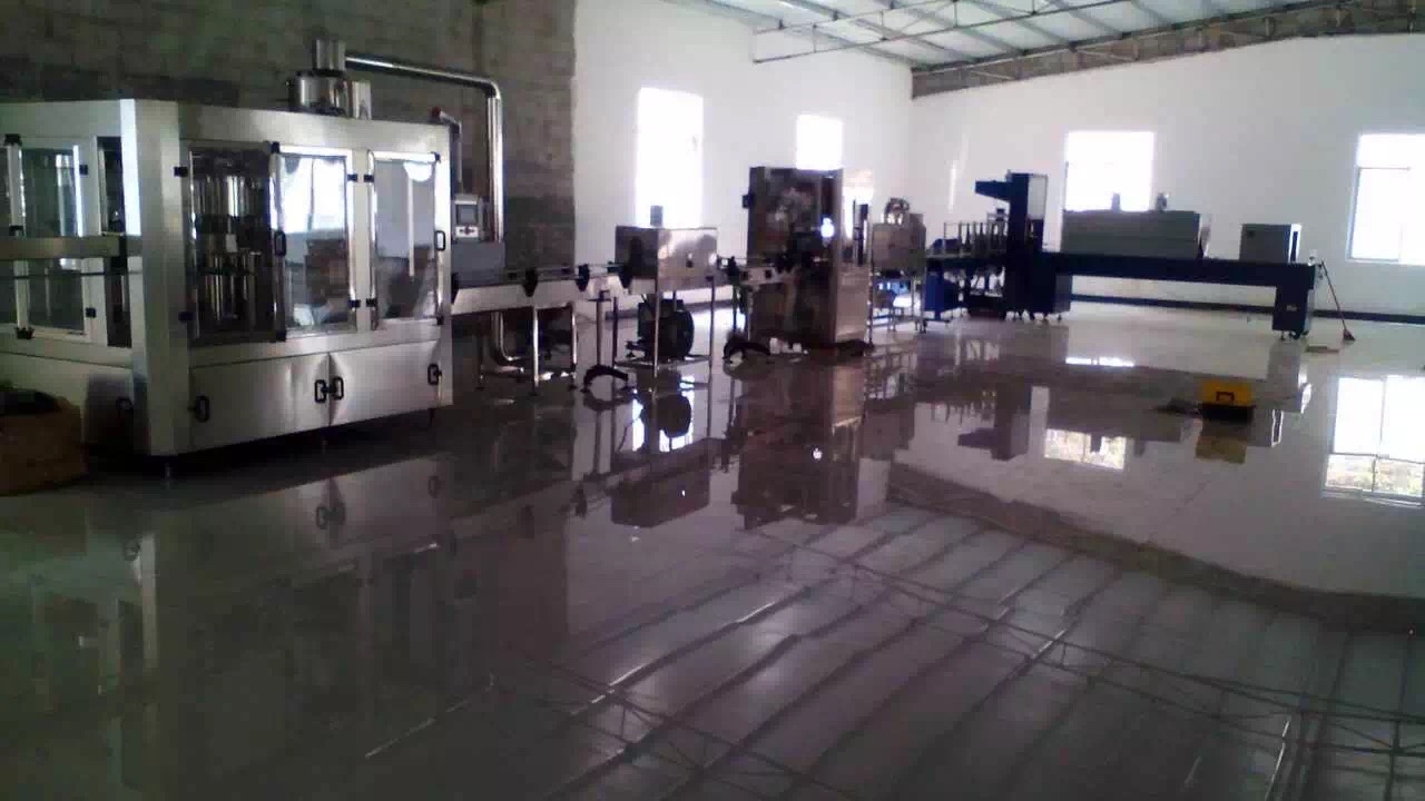 8000BPH Automatic Water Filling Line