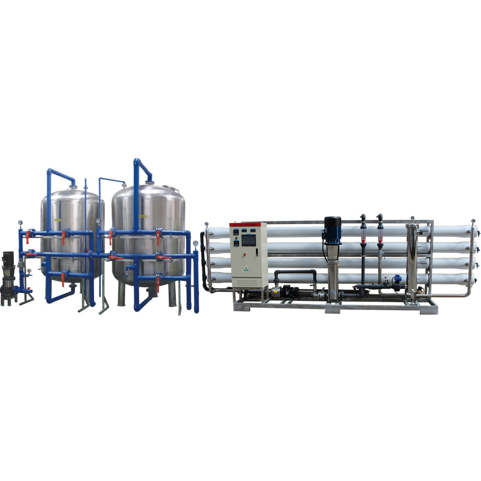 20000 Liter Per Hour Reverse Osmosis Inustrrial RO Water Plant 20 Ton Per hour